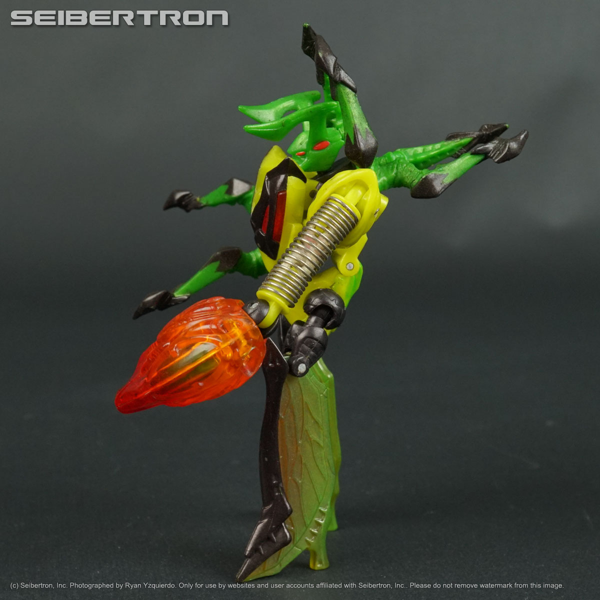 BUZZSAW Transformers Beast Machines Basic + instructions Hasbro 2000 ...
