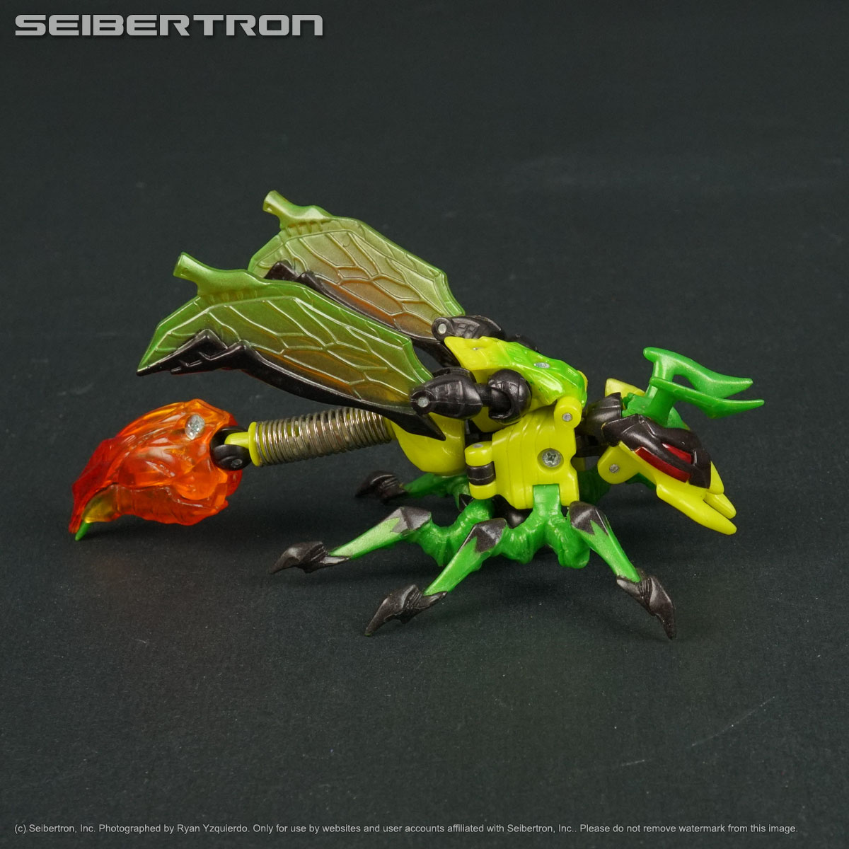 BUZZSAW Transformers Beast Machines Basic + instructions Hasbro 2000 ...