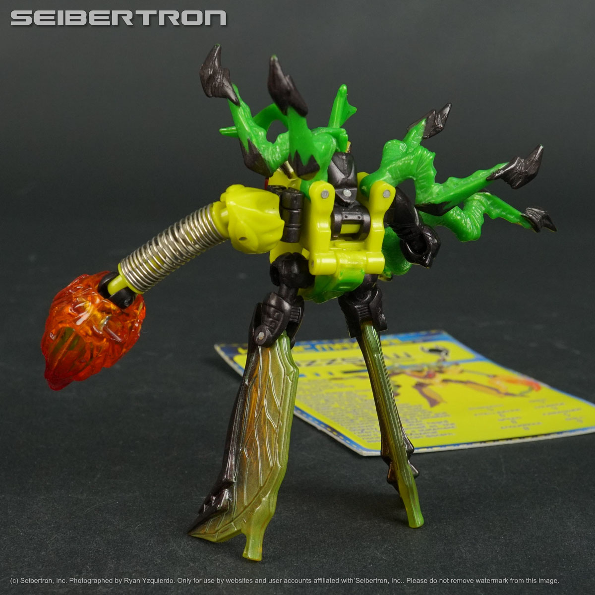 BUZZSAW Transformers Beast Machines Basic + tech spec Hasbro 2000 ...