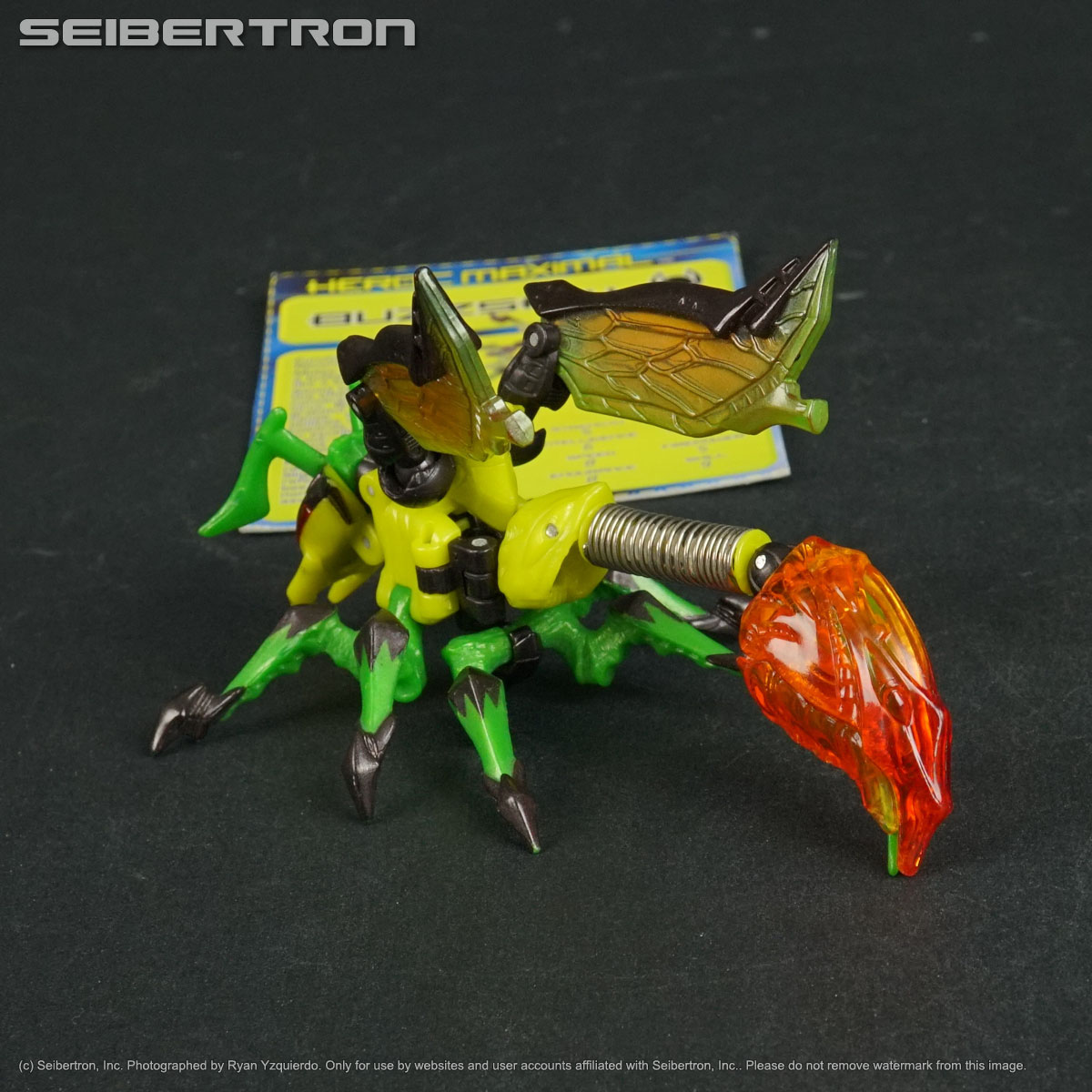 BUZZSAW Transformers Beast Machines Basic + tech spec Hasbro 2000 ...