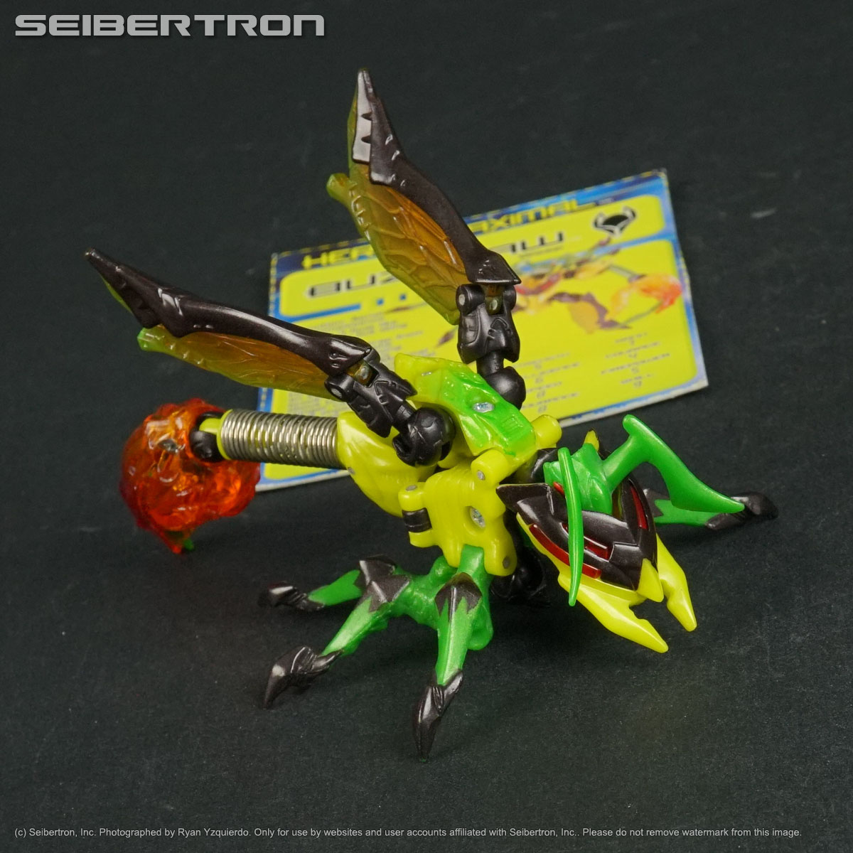 BUZZSAW Transformers Beast Machines Basic + tech spec Hasbro 2000 ...