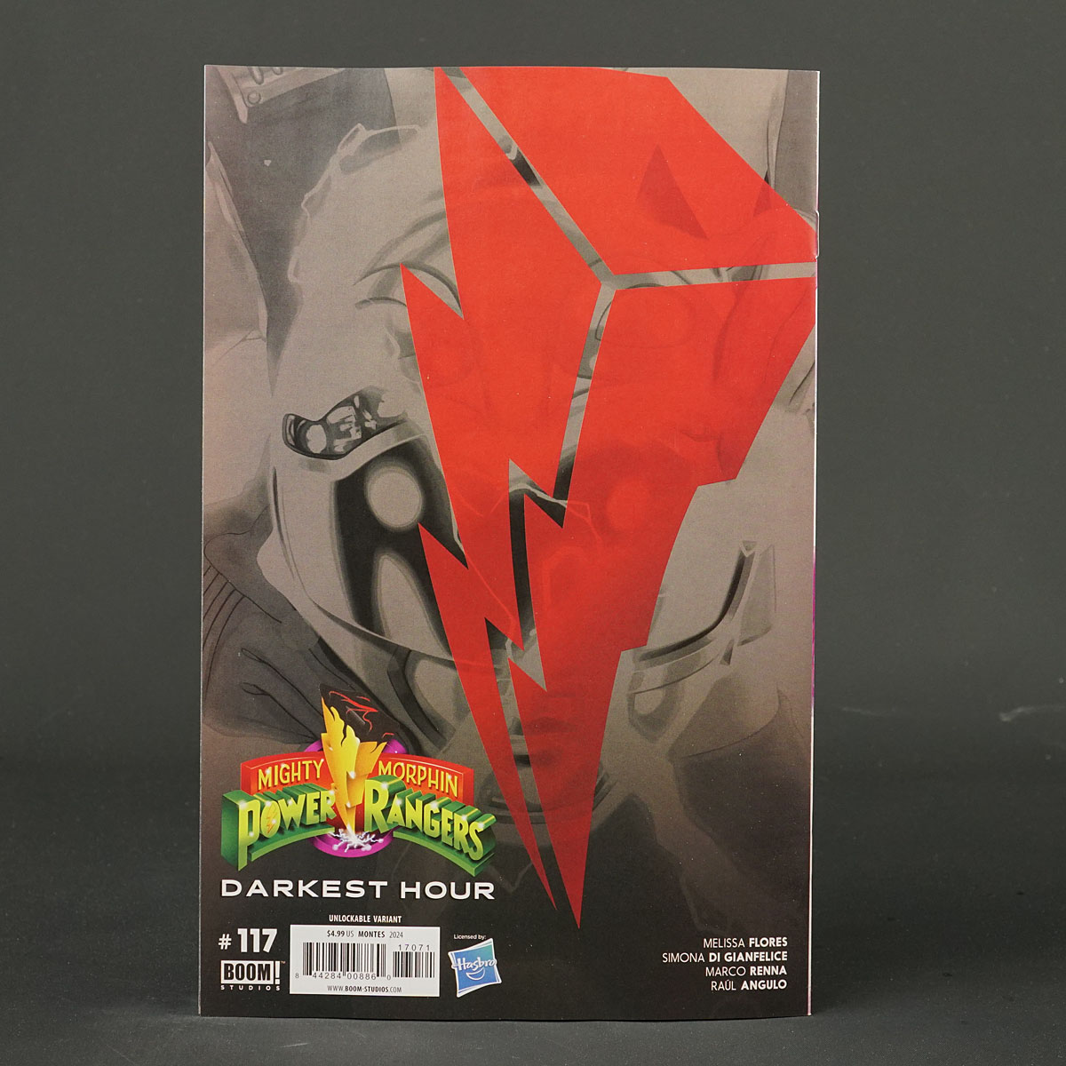 MIGHTY MORPHIN POWER RANGERS #117 Cvr G unlockable Boom Studios Comics ...