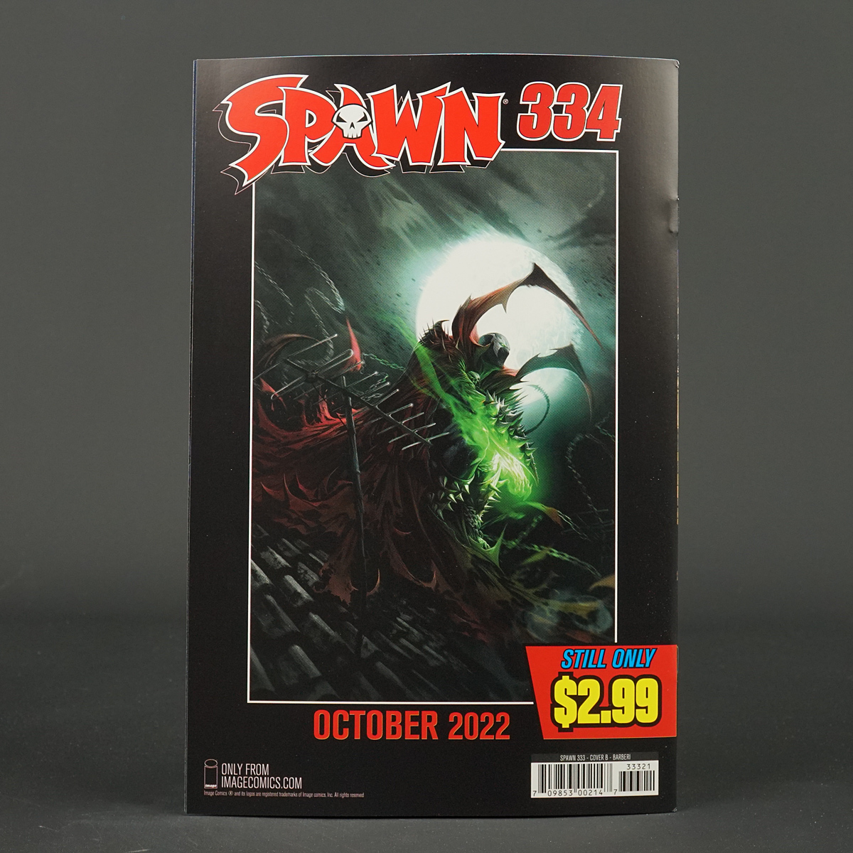 SPAWN #333 Cvr B Image Comics 2022 JUN220320 333B (W) McConville (A/CA ...