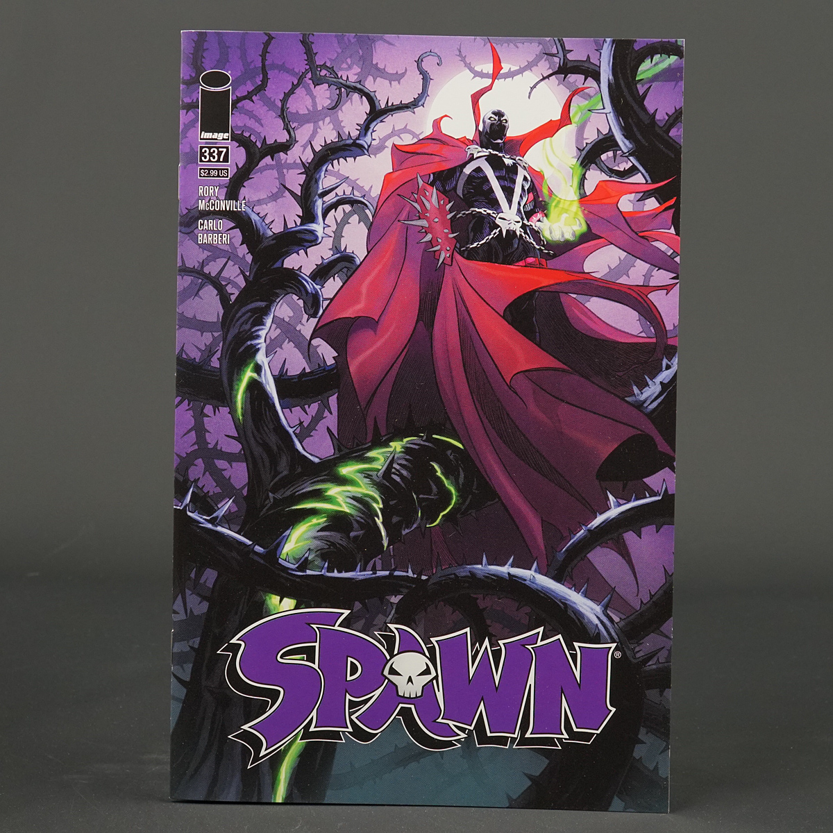 SPAWN #337 Cvr B Image Comics 2023 OCT220216 337B (W) McConville (CA) Toledano - Seibertron ...
