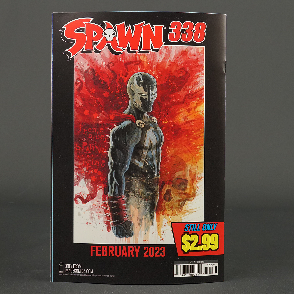 SPAWN #337 Cvr B Image Comics 2023 OCT220216 337B (W) McConville (CA ...