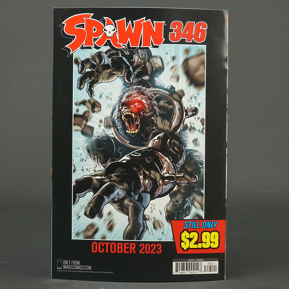 SPAWN #345 Cvr B Image Comics 2023 JUN230358 345B (W) McConville (CA ...