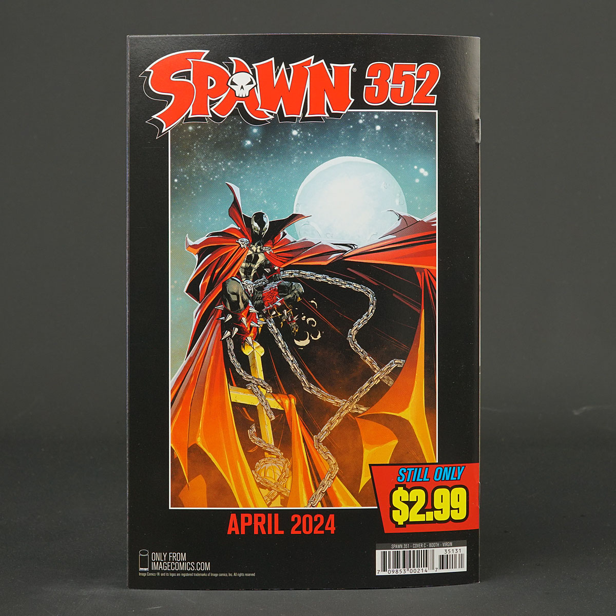 SPAWN #351 Cvr C Image Comics 2024 1223IM842 351C (A/CA) Booth (W ...