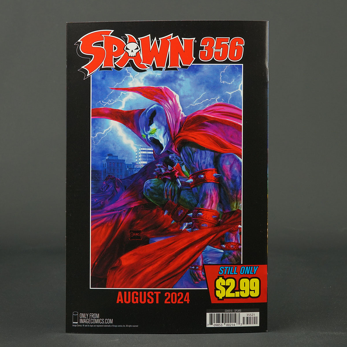 SPAWN #355 Cvr B Image Comics 2024 0424IM337 355B (CA) Spears (W ...