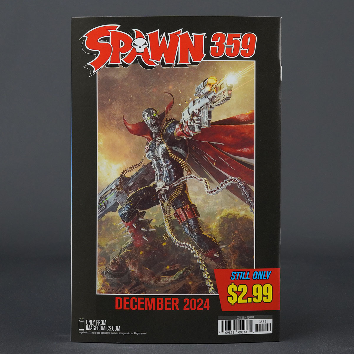SPAWN #358 Cvr B Image Comics 2024 0724IM406 358B (CA) Renaud (W) McConville - Seibertron Store ...