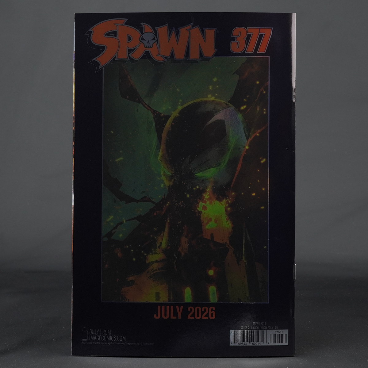 SPAWN #376 Cvr C 1:50 Image Comics 2026 0226IM8278 376C (CA) Bianchi ...