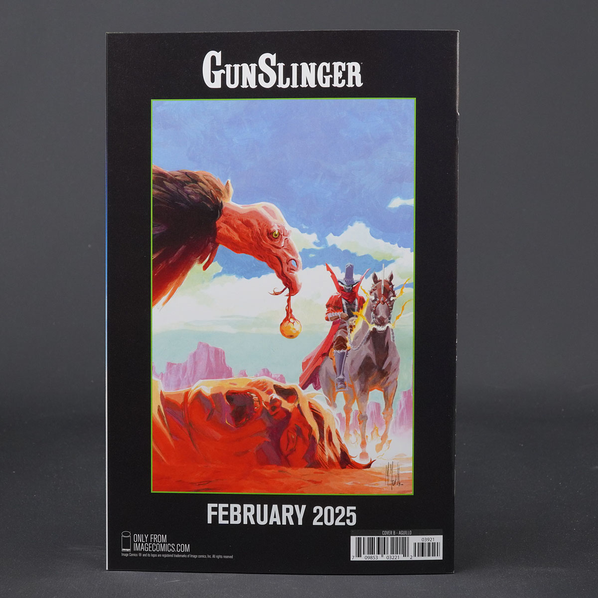 GUNSLINGER SPAWN #39 Cvr B Image Comics 2025 1024IM364 39B (CA) Aguillo ...