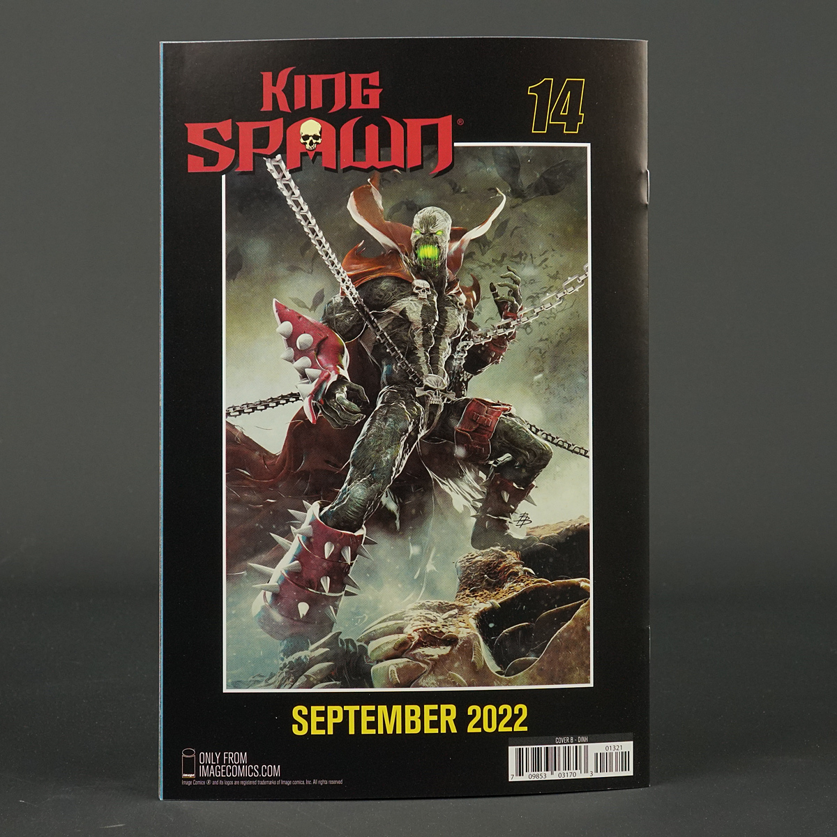 KING SPAWN #13 Cvr B Image Comics 2022 JUN220281 13B (CA) Dihn (W) Lewis - - Transformers