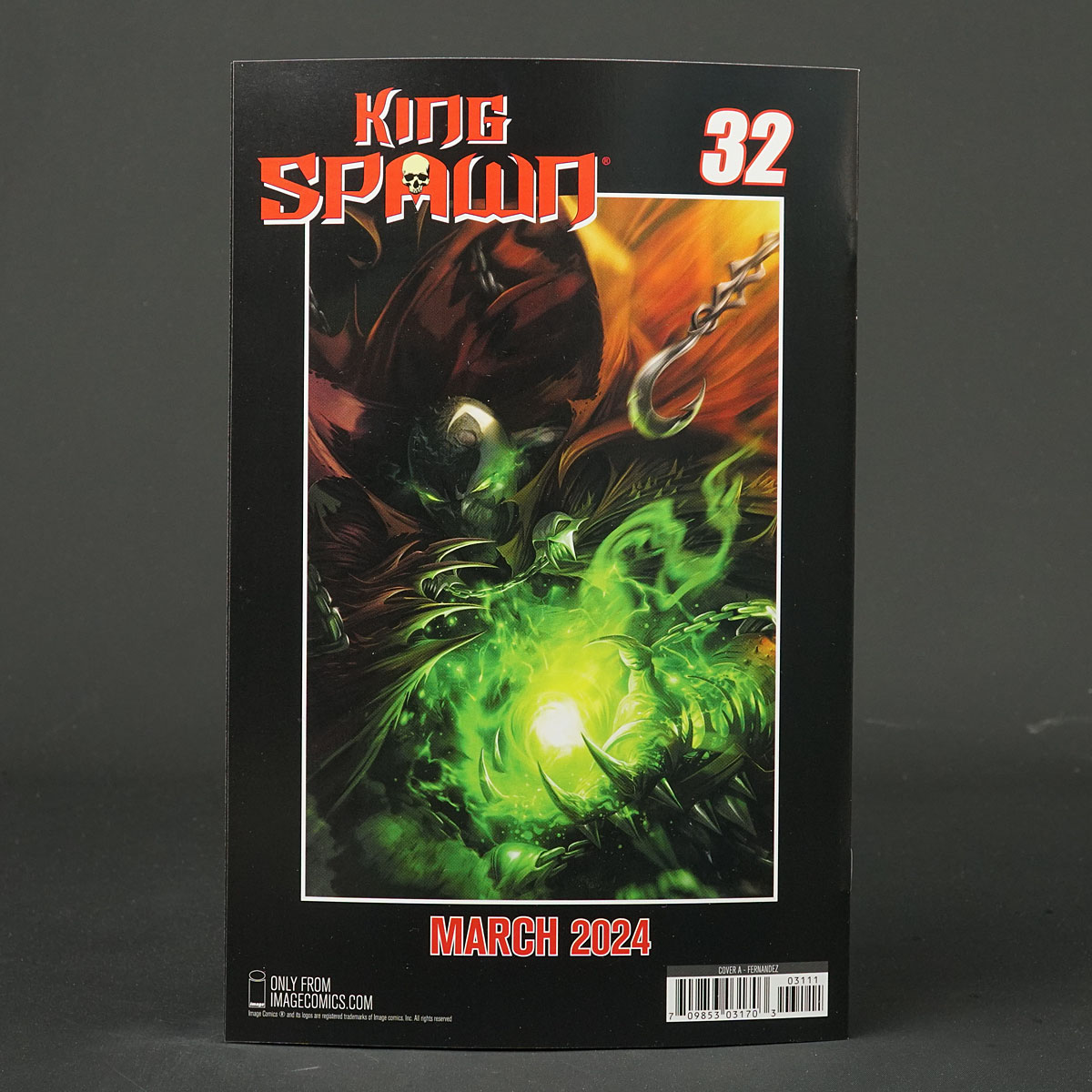 KING SPAWN #31 Cvr A Image Comics 2024 1223IM299 31A (CA) Fernandez (W)McFarlane - - Transformers