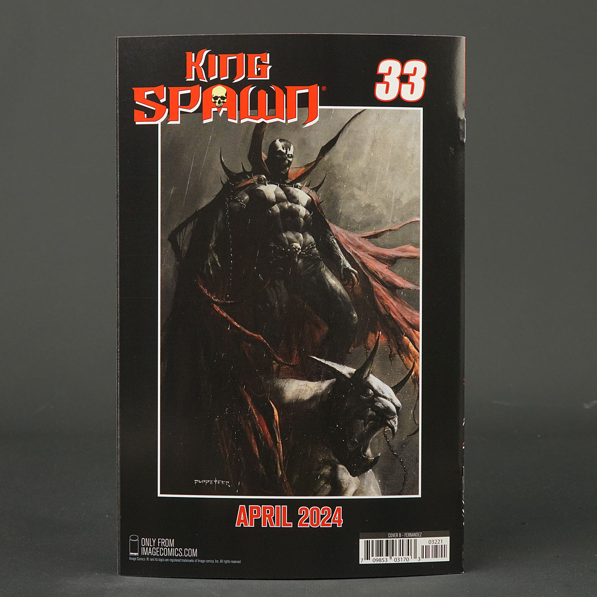KING SPAWN #32 Cvr B Image Comics 2024 0124IM281 32B (CA) Fernandez (W)McFarlane - - Transformers