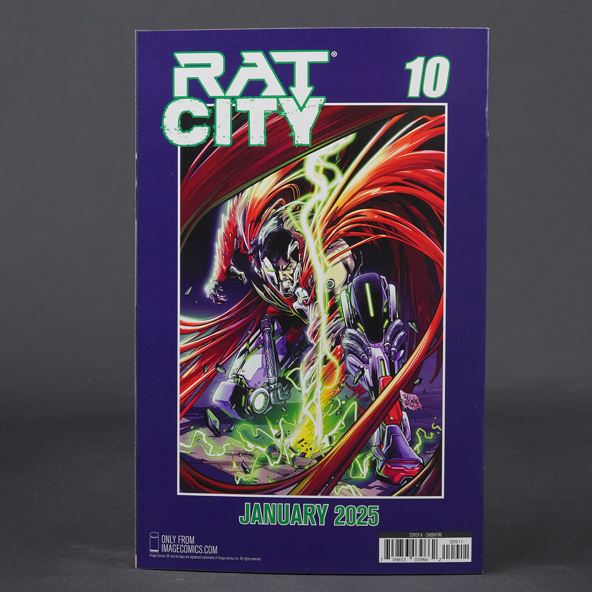 Spawn RAT CITY #9 Cvr A Image Comics 2024 1024IM400 9A (CA) Sabbatini ...