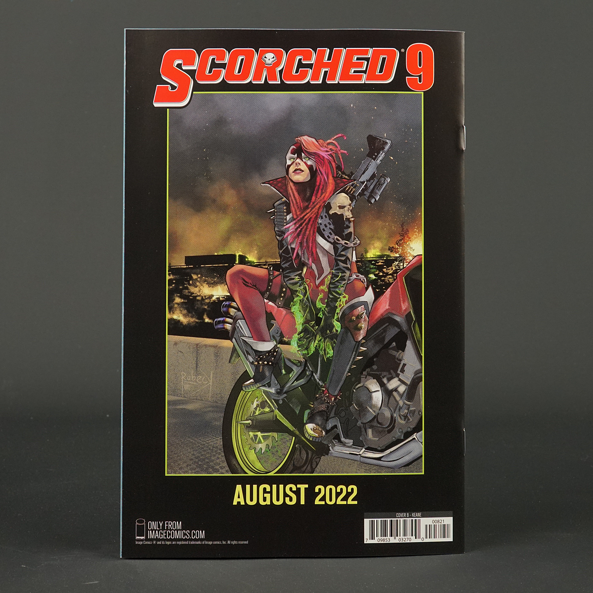 Spawn SCORCHED #8 Cvr B Image Comics 2022 MAY220262 8B (CA) Keane (W ...