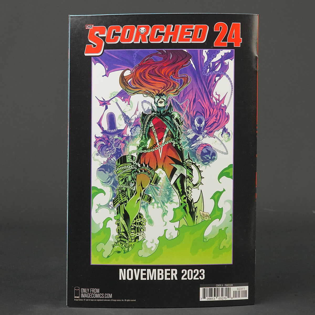 Spawn SCORCHED #23 Cvr A Image Comics 2023 0823IM446 23A (CA) Panosian ...