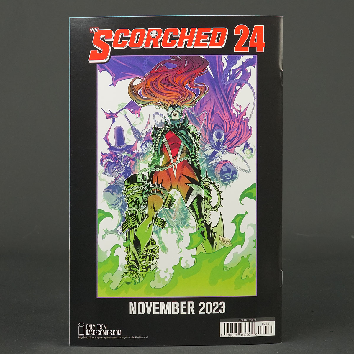 Spawn SCORCHED #23 Cvr C TWD 20th Annv Image Comics 0823IM448 23C (CA ...