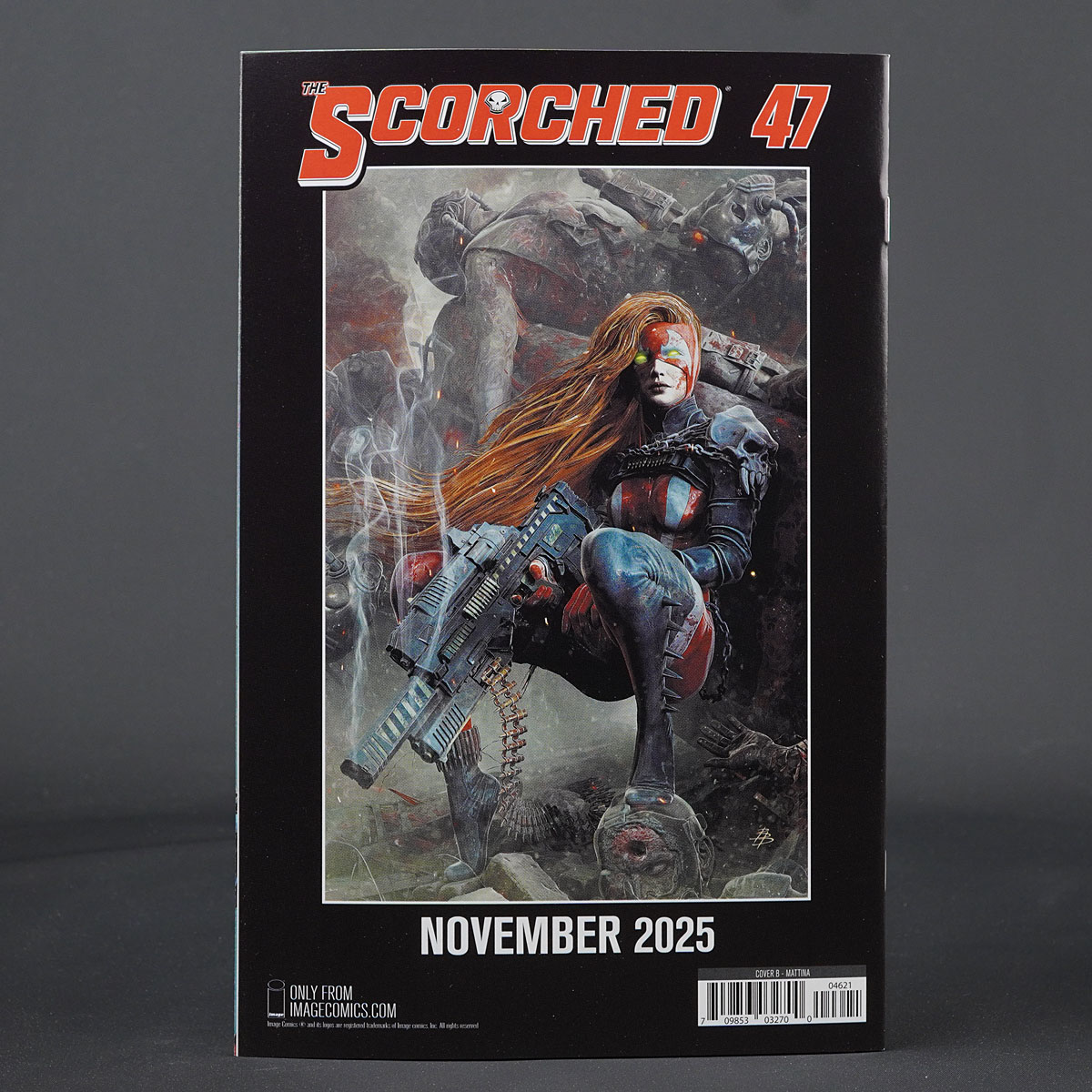 Spawn SCORCHED #46 Cvr B Image Comics 2025 0725IM398 46B (CA) Mattina ...