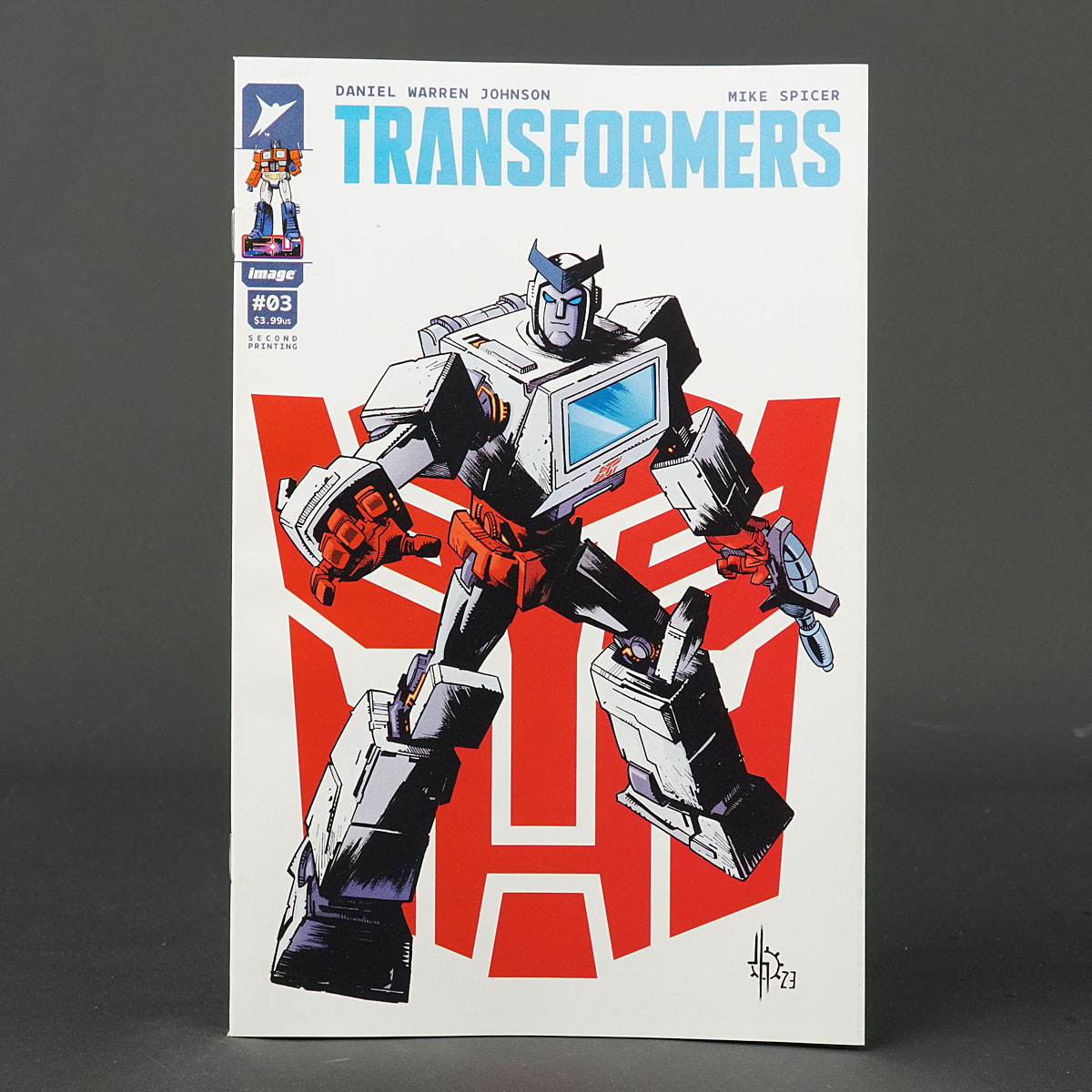 TRANSFORMERS #3 2nd ptg Cvr B Ratchet Image Comics 2024 1023IM978 (CA) Howard - Seibertron Store