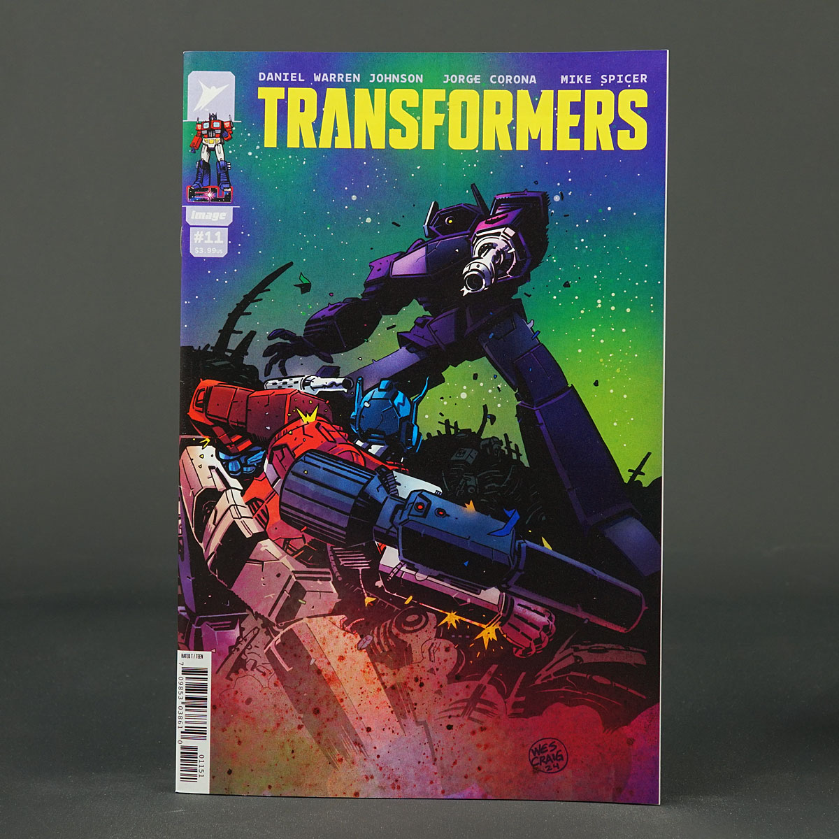 TRANSFORMERS #11 Cvr E 1:50 Image Comics 2024 Skybound 0624IM362 11E ...