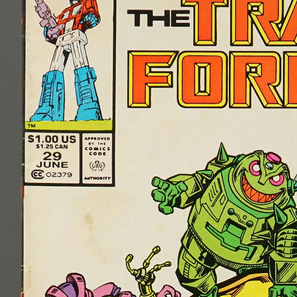 THE TRANSFORMERS #29 Marvel Comics 1987 (W/CA) Budiansky 231010H ...