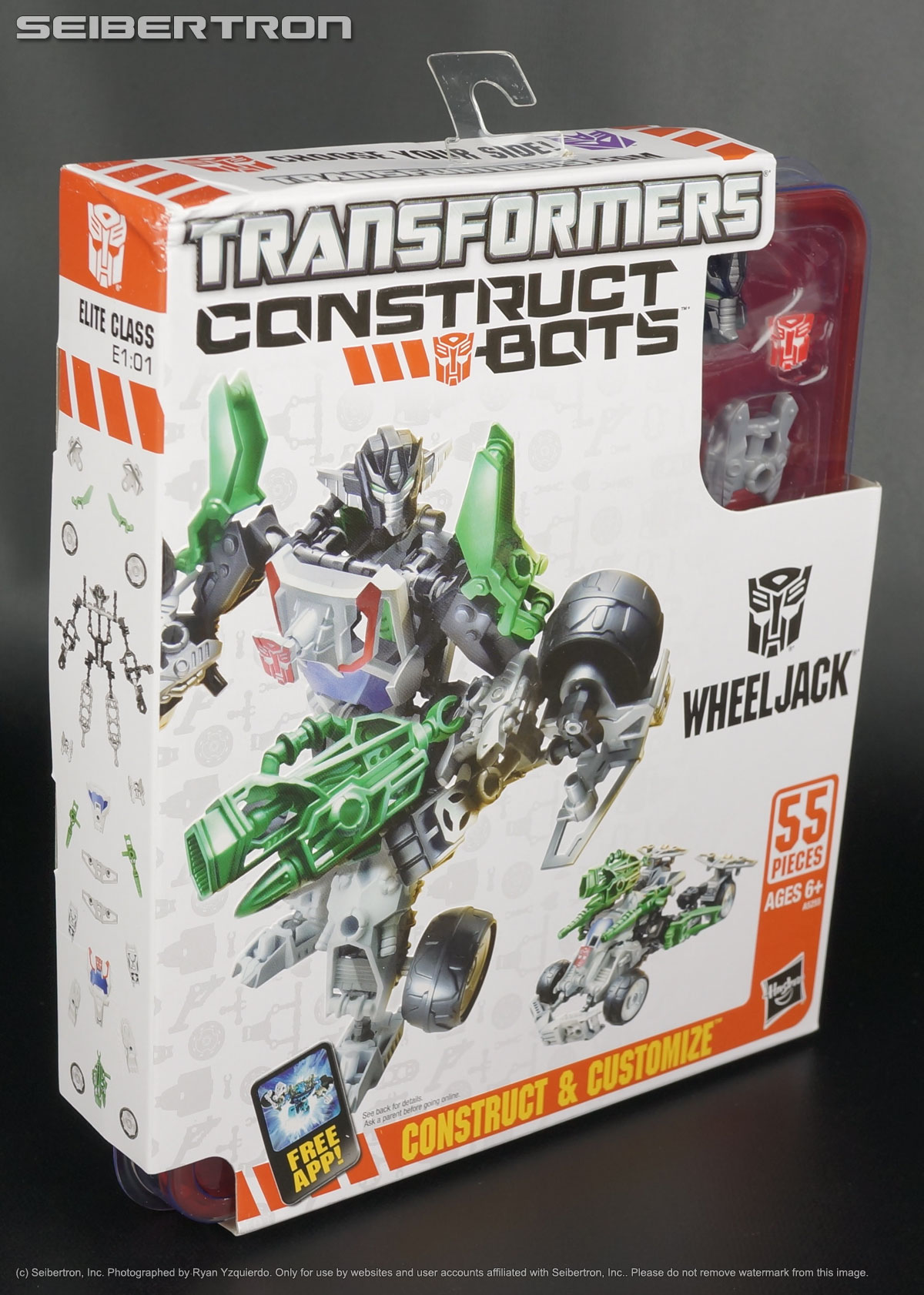 Construct-Bots WHEELJACK Elite Class Transformers E1:01 G1 Hasbro New ...