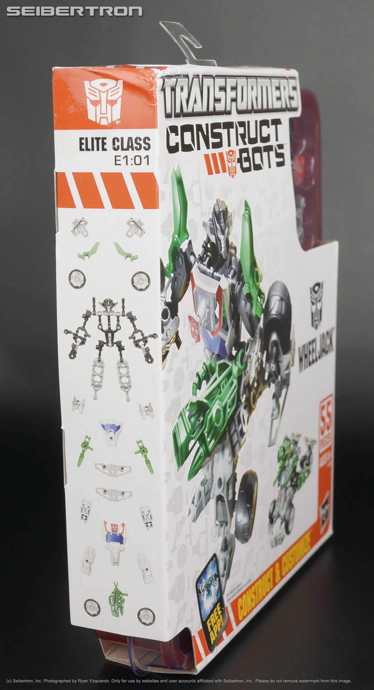 Construct-Bots WHEELJACK Elite Class Transformers E1:01 G1 Hasbro New ...