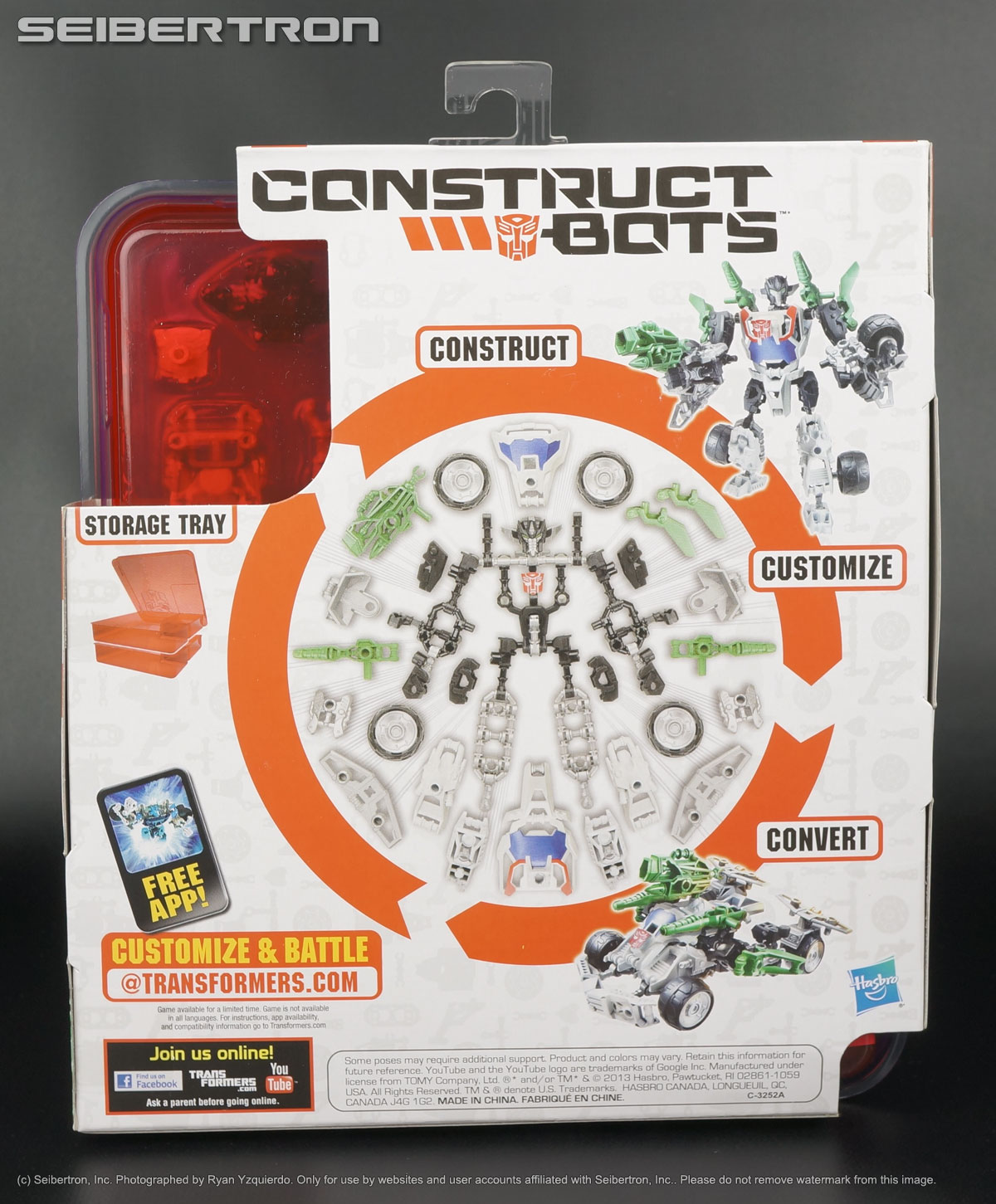 Construct-Bots WHEELJACK Elite Class Transformers E1:01 G1 Hasbro New ...