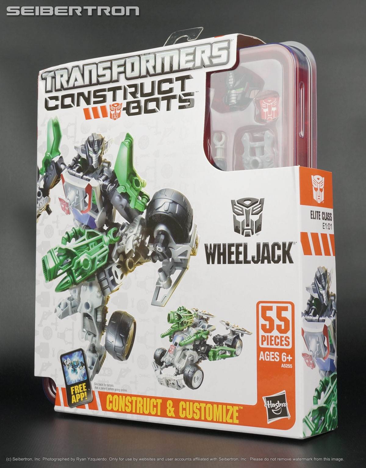 Construct-Bots WHEELJACK Elite Class Transformers E1:01 G1 Hasbro New ...