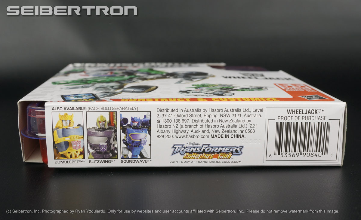 Construct-Bots WHEELJACK Elite Class Transformers E1:01 G1 Hasbro New ...