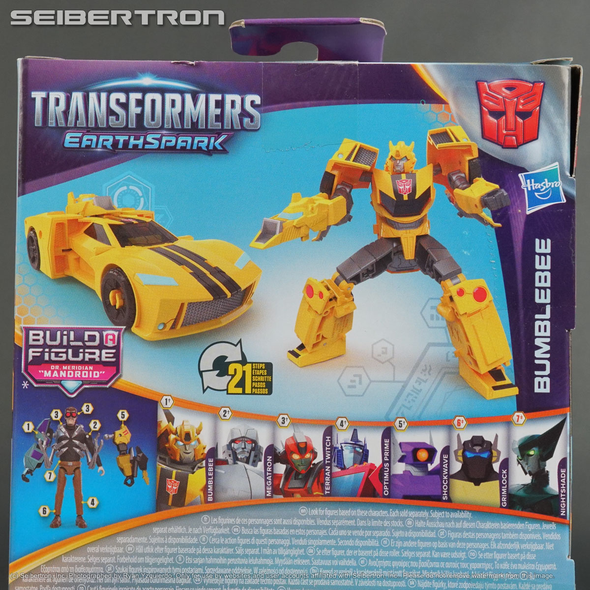 BUMBLEBEE Transformers Earthspark Deluxe Mandroid wave Hasbro 2023 New ...
