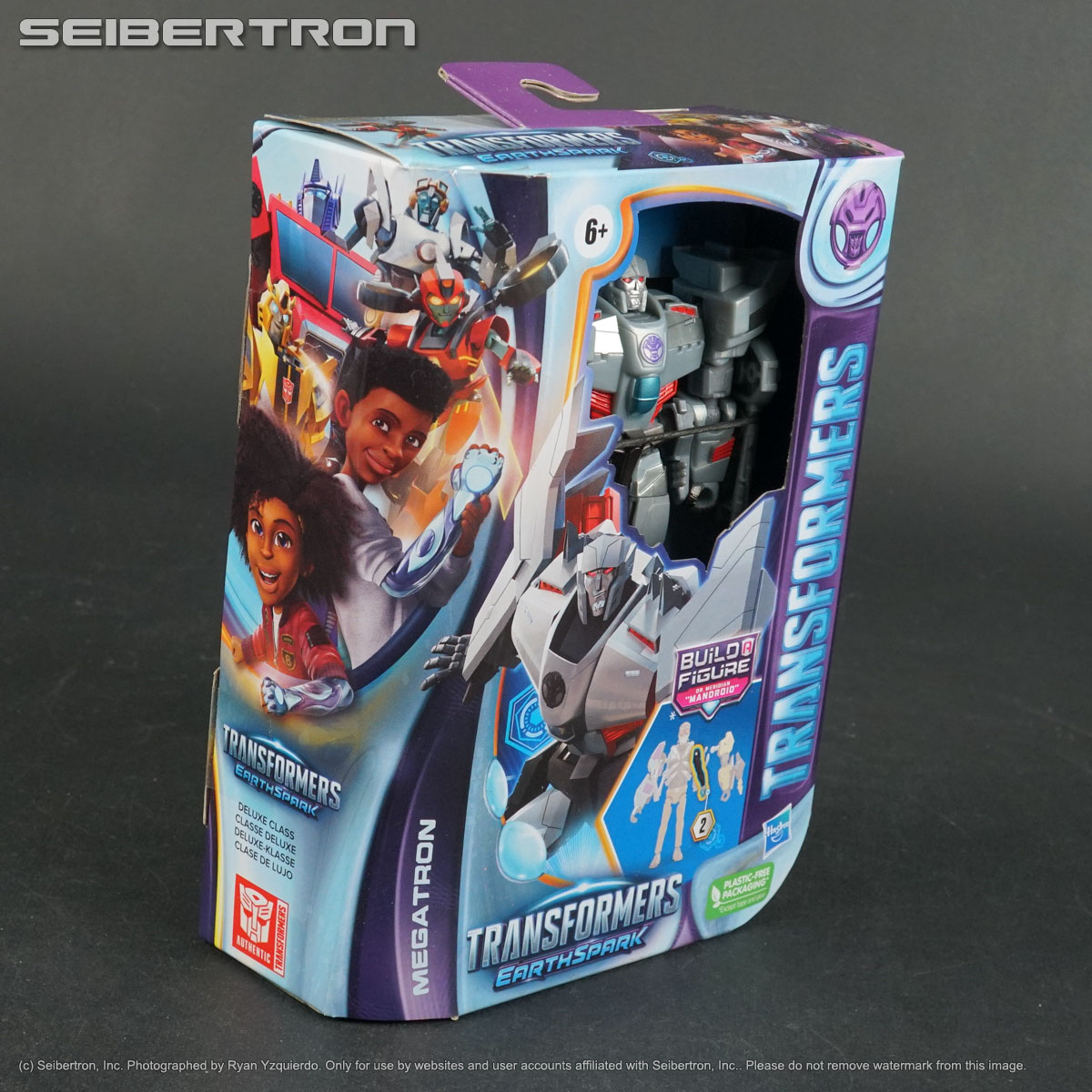 MEGATRON Transformers Earthspark Deluxe Mandroid wave Hasbro 2023 New ...