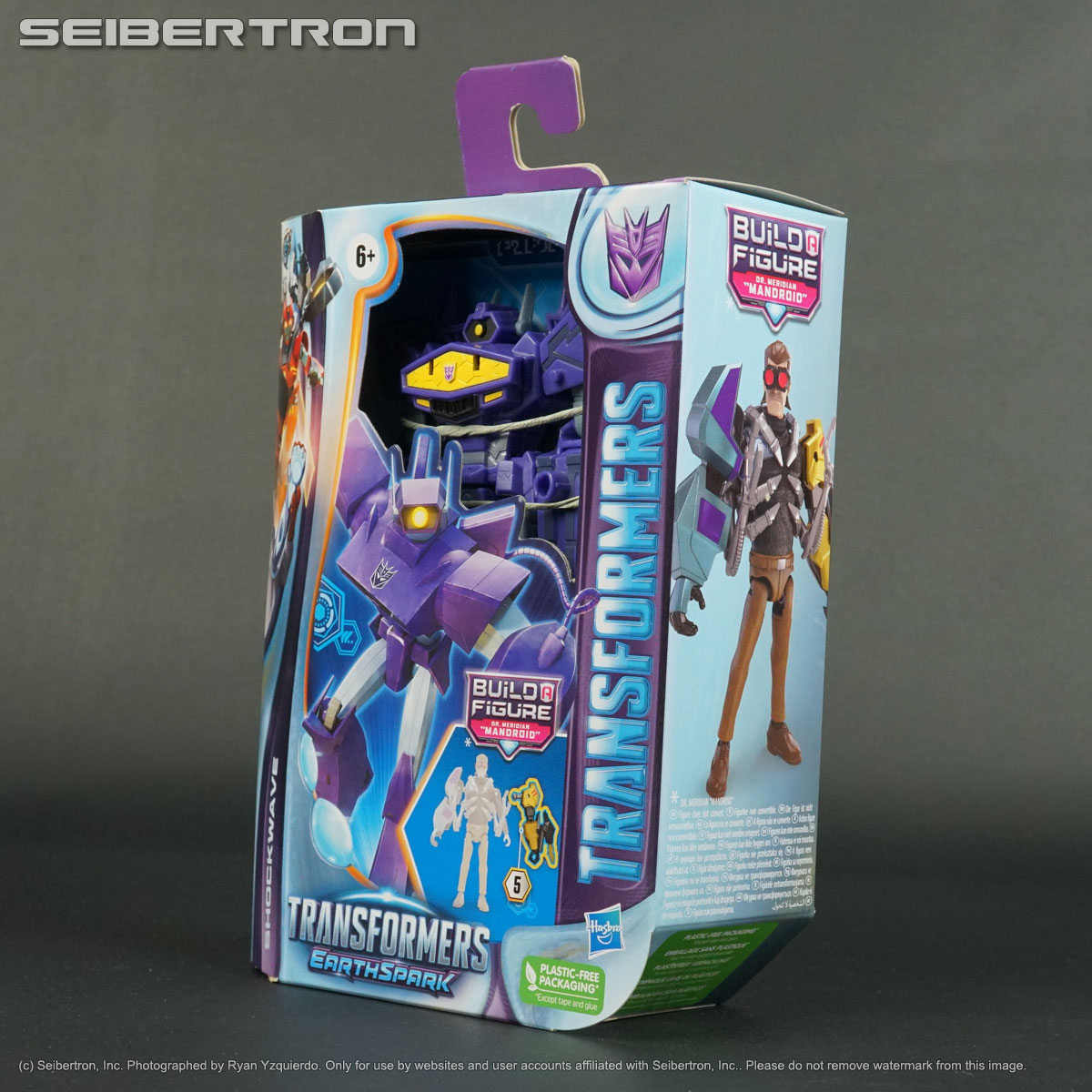 SHOCKWAVE Transformers Earthspark Deluxe Mandroid wave Hasbro 2023 New ...