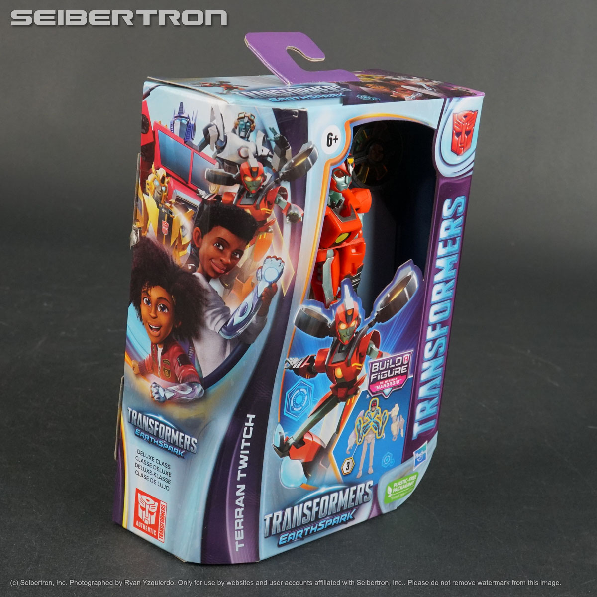 TERRAN TWITCH Transformers Earthspark Deluxe Mandroid wave Hasbro 2023 ...