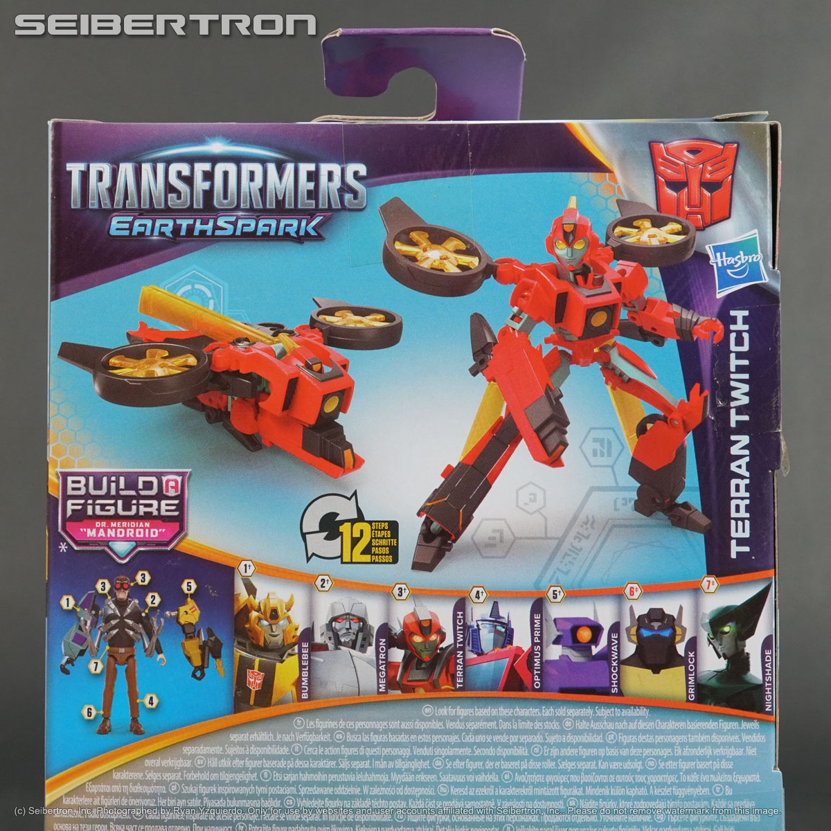 TERRAN TWITCH Transformers Earthspark Deluxe Mandroid wave Hasbro 2023 ...