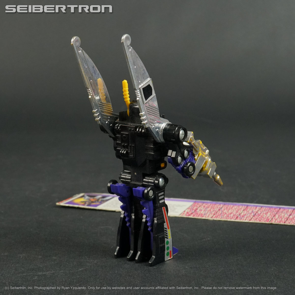 KICKBACK Transformers G1 Insecticons complete + tech specs Hasbro 1985 ...