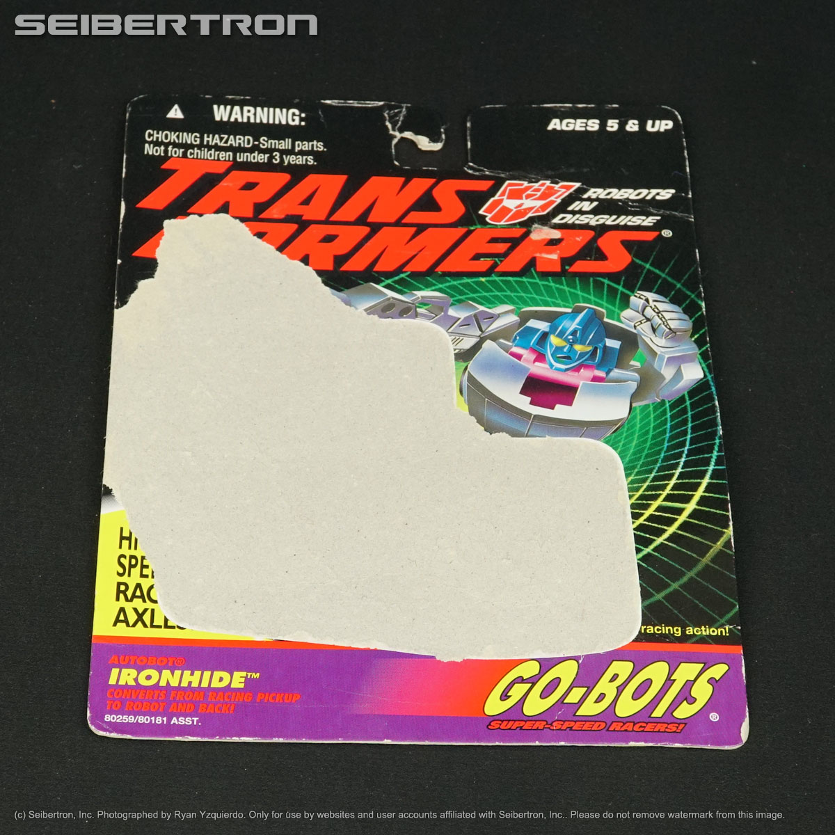 IRONHIDE Transformers G2 Go-Bots Gobots complete Hasbro 1995 240109I ...