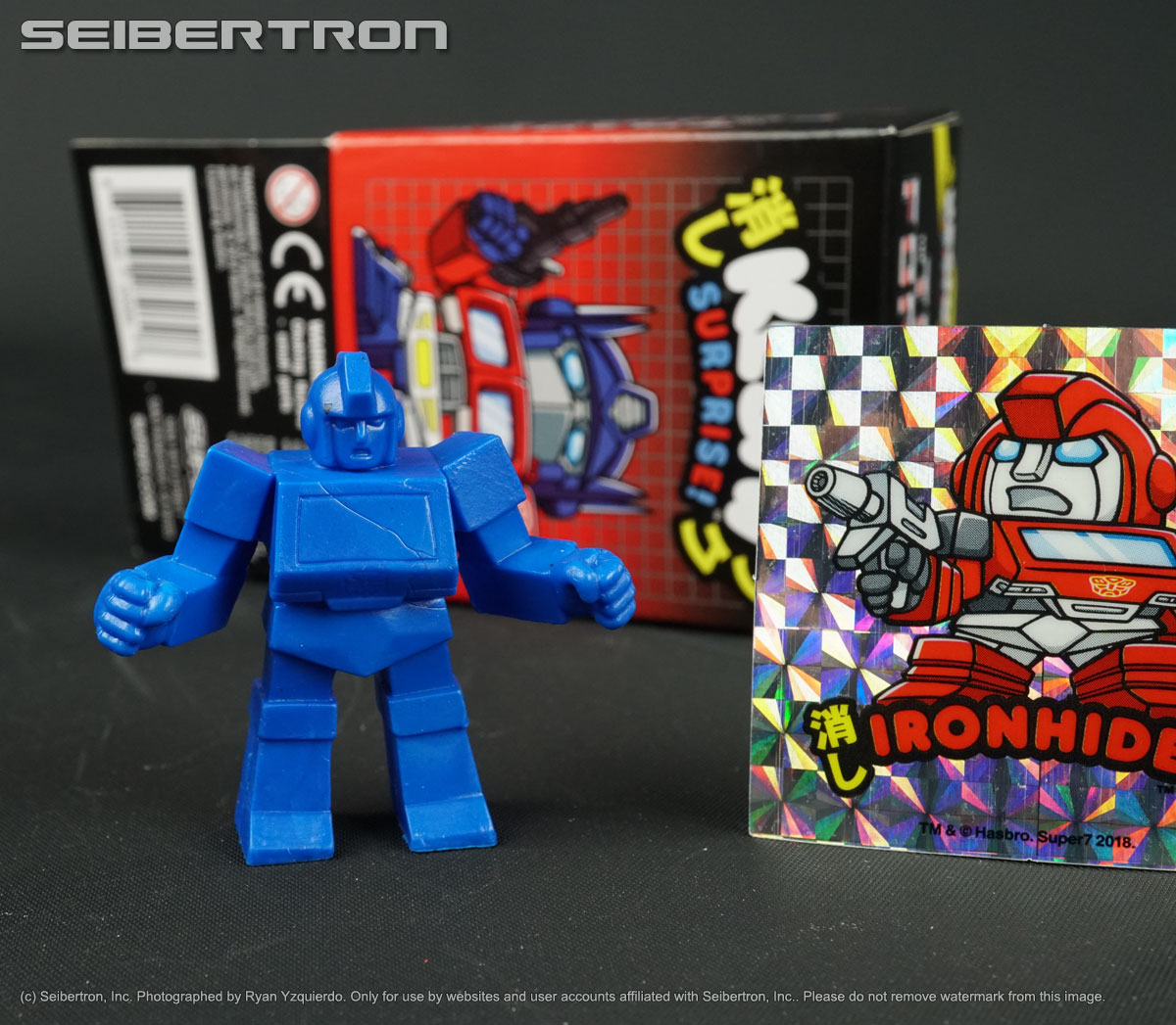 IRONHIDE (Blue) Transformers Super7 Keshi Surprise Autobot Series Decoy ...