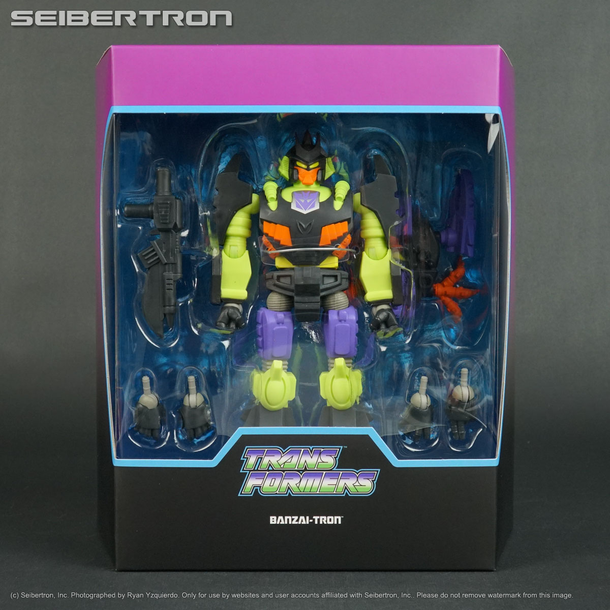 BANZAI-TRON Transformers Super7 Ultimates 7" action master figure WV1 ...