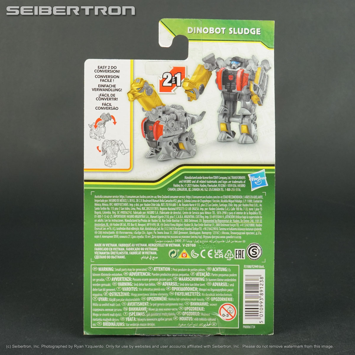 SLUDGE Transformers Dinobot Adventures Rescue Bots Striker Hasbro 2022 ...