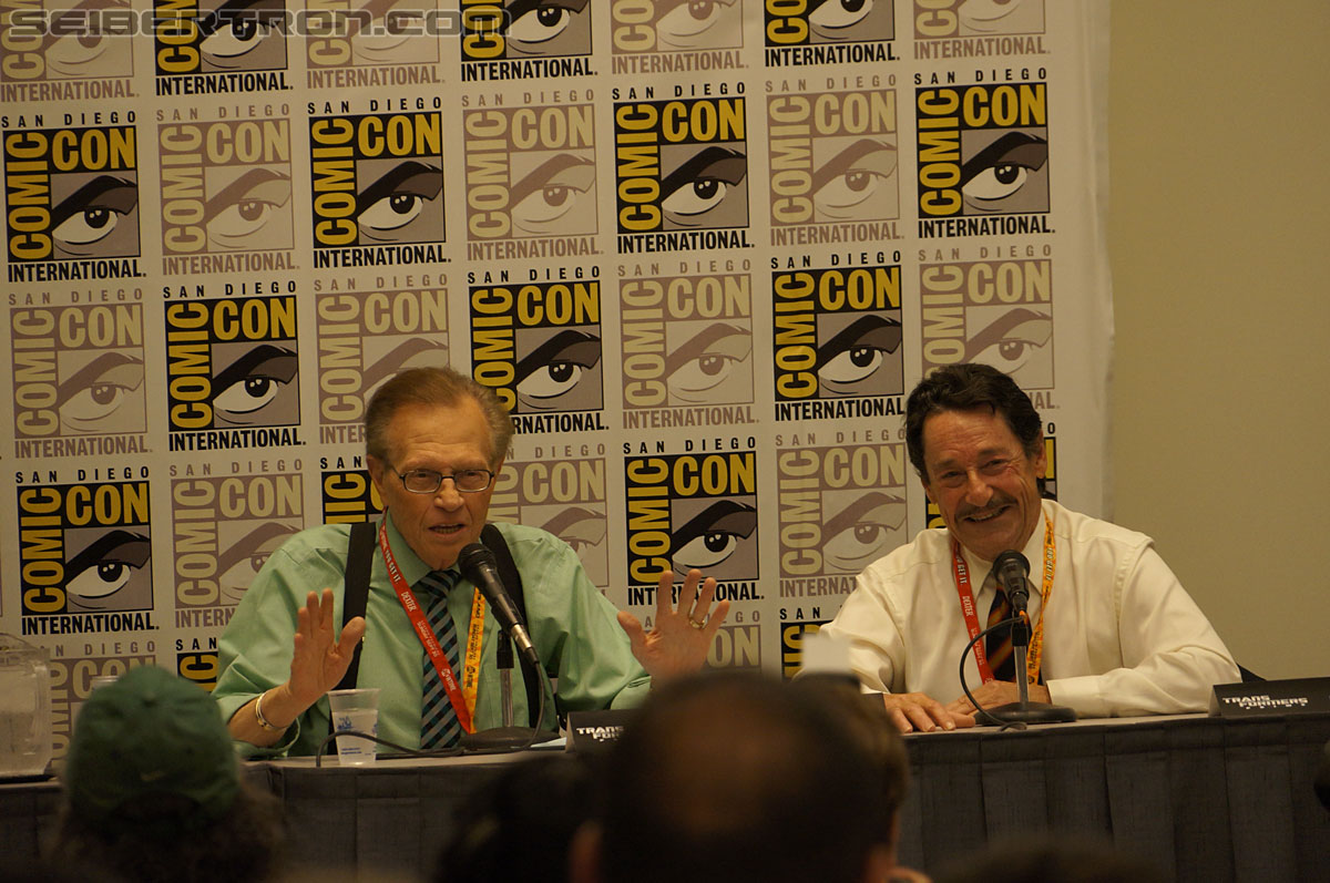 Panel - Larry King interviews Peter Cullen Photo Gallery - Transformers