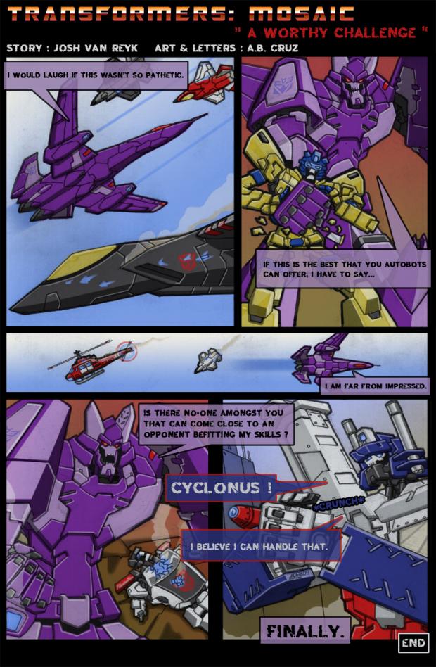 Transformers: Mosaic - A Worthy Challenge