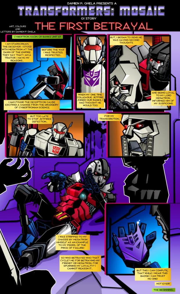 Transformers: Mosaic - The First Betrayal