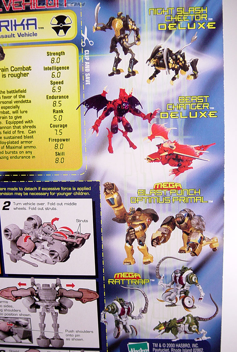 Transformers Beast Machines Strika Toy Gallery (Image #6 of 73)
