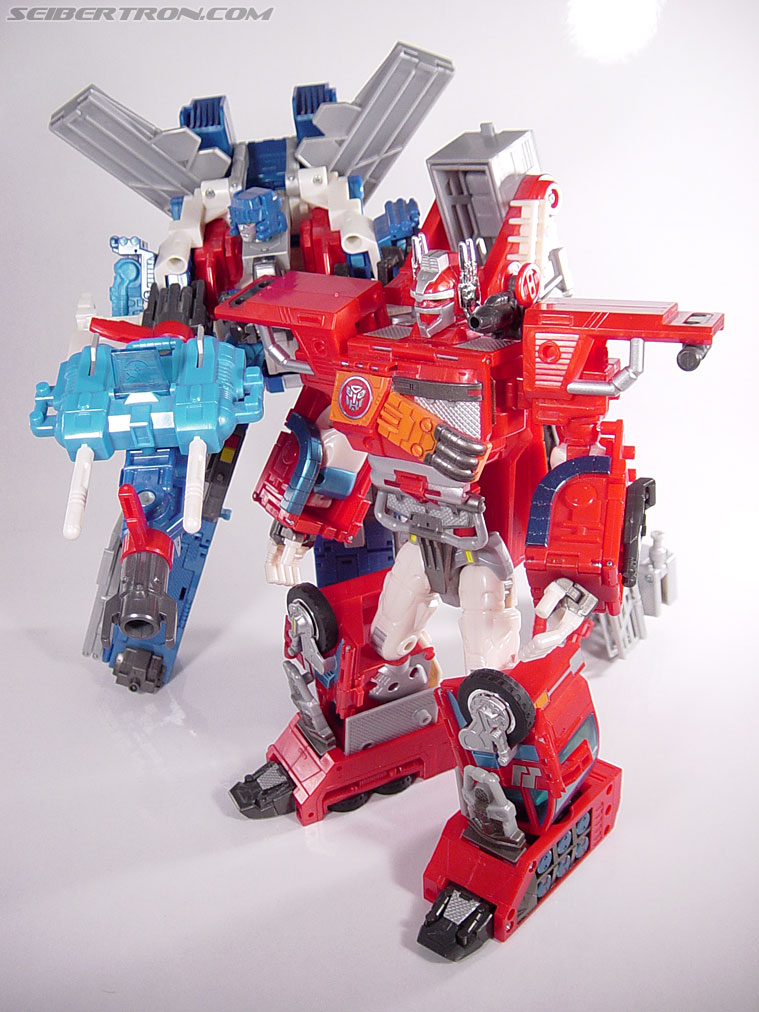 Transformers Robots In Disguise Optimus Prime (Fire Convoy) Toy Gallery ...