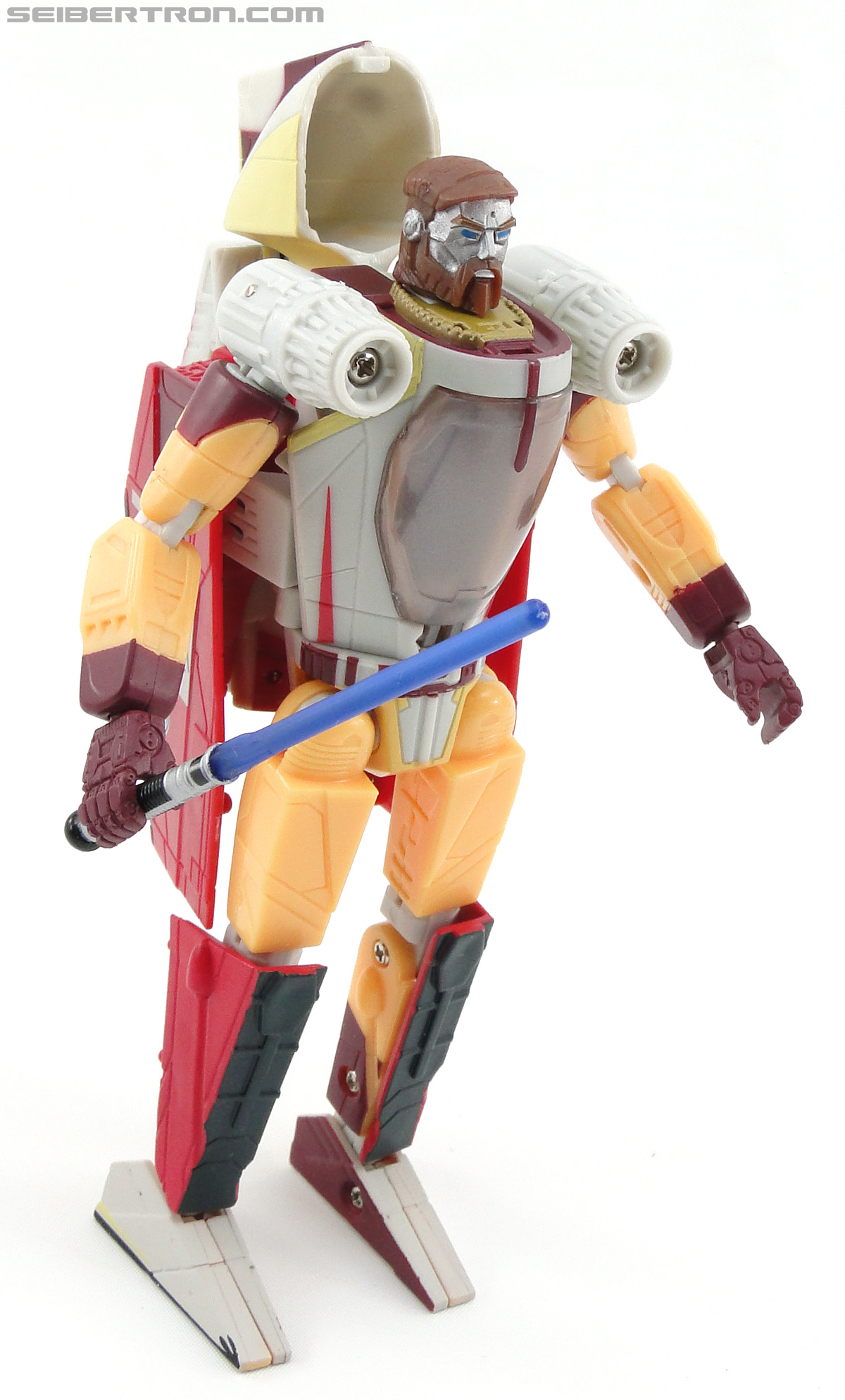 Star Wars Transformers Obi-Wan Kenobi (Jedi Starfighter) Toy Gallery (Image #57 of 125)