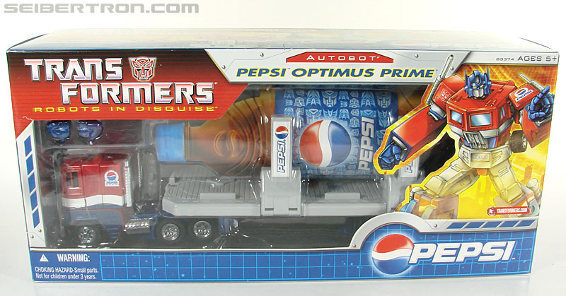 Transformers Classics Pepsi Optimus Prime (Pepsi Convoy) Toy Gallery ...