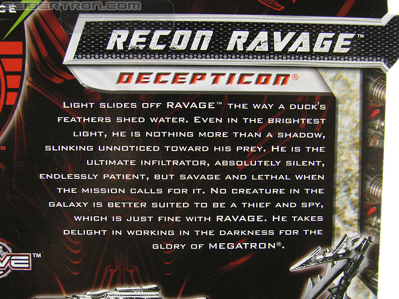Transformers Revenge of the Fallen Recon Ravage Toy Gallery (Image #25 ...